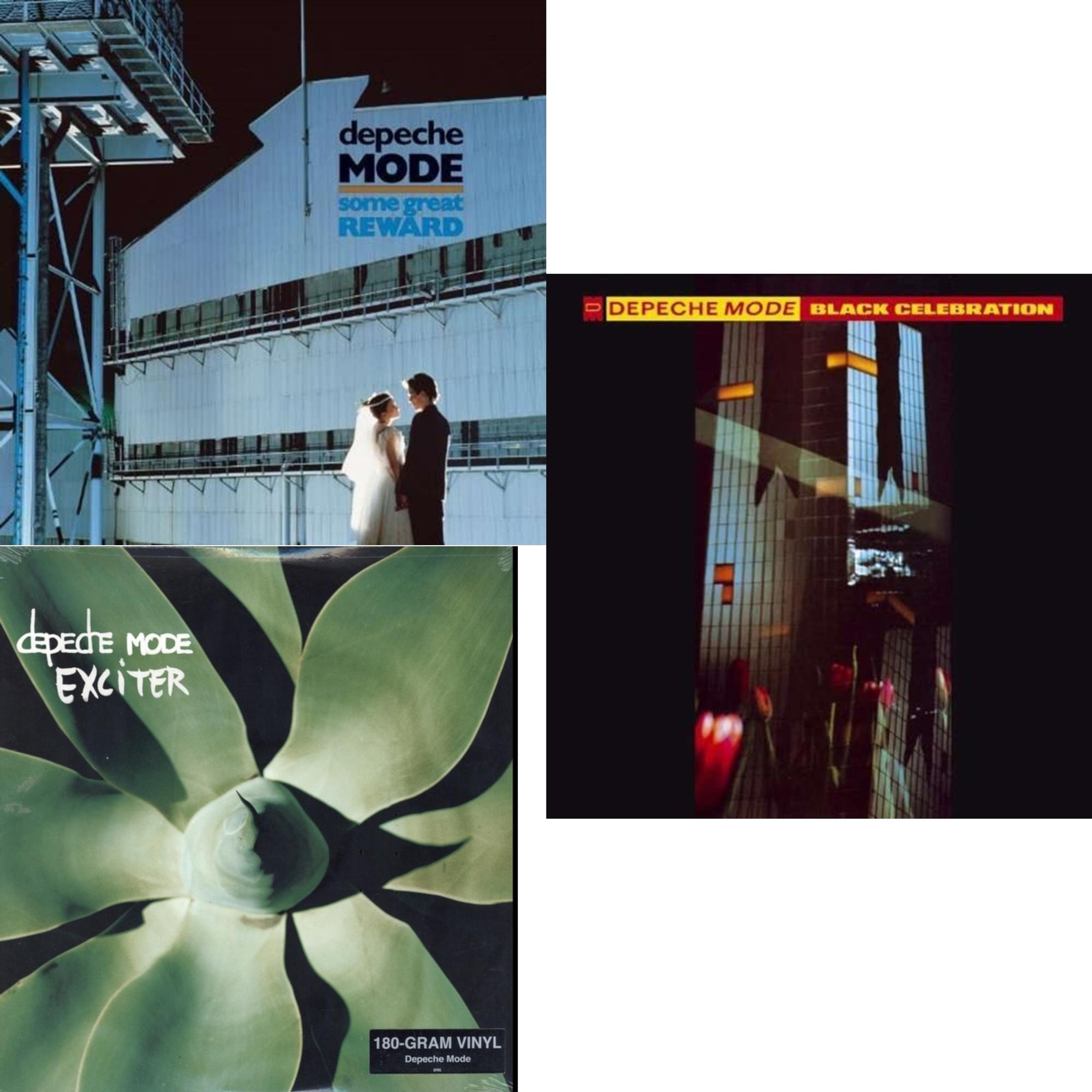 Some Great Reward & Exciter & Black Celebration [LP Vinyl Bundle ...