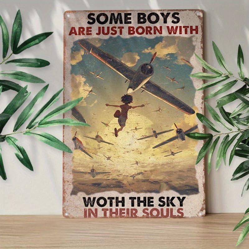 Some People are Just Born with Woth The Sky in Their Souls Aluminium ...