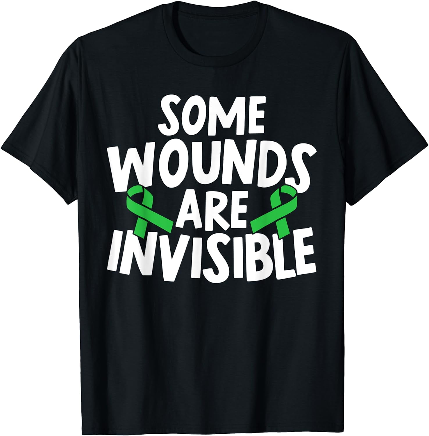 Some Wounds Are Invisible Mental Health Awareness Support T-Shirt ...