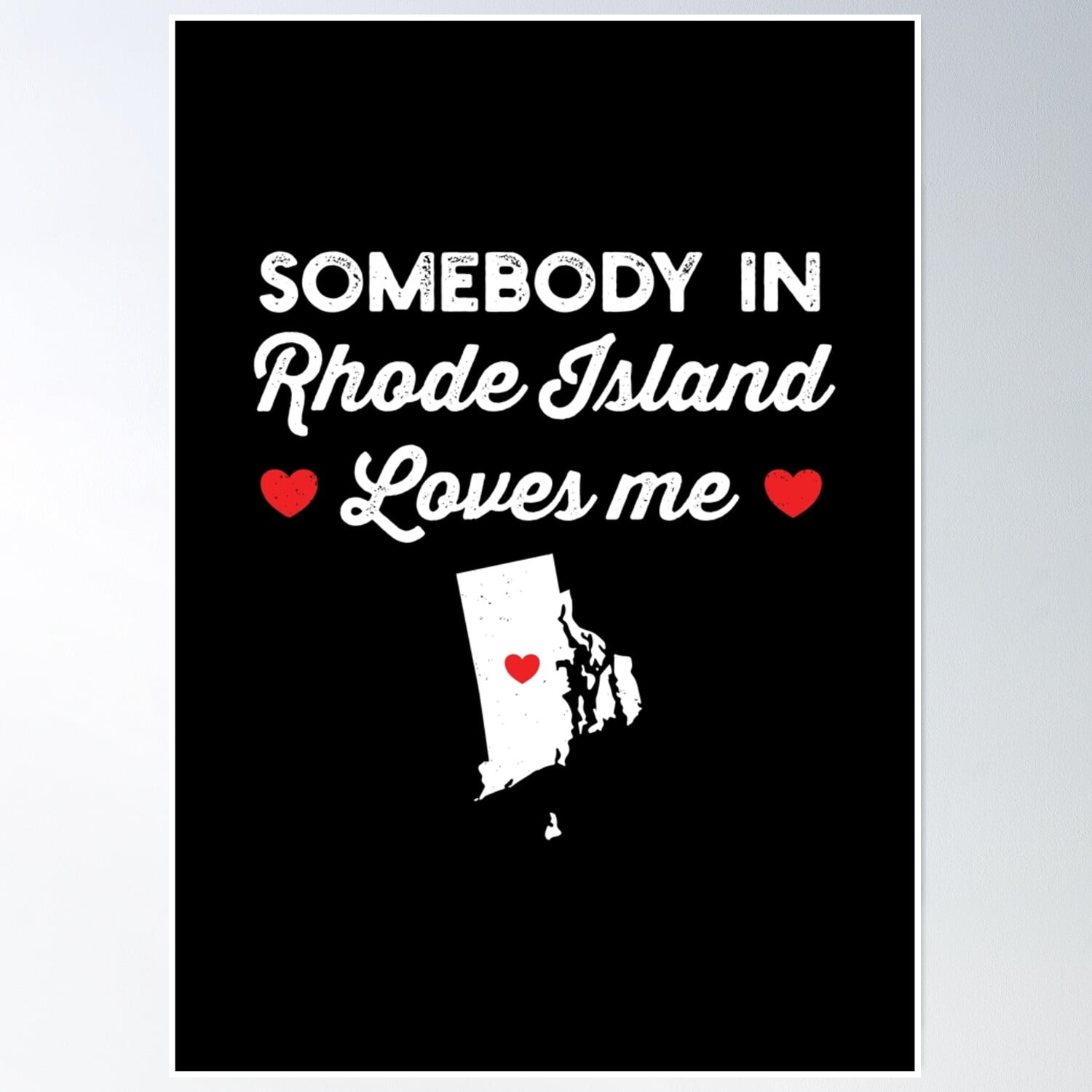 Somebody In Rhode Island Loves Me: Funny Home State Pride Gift - Baby ...