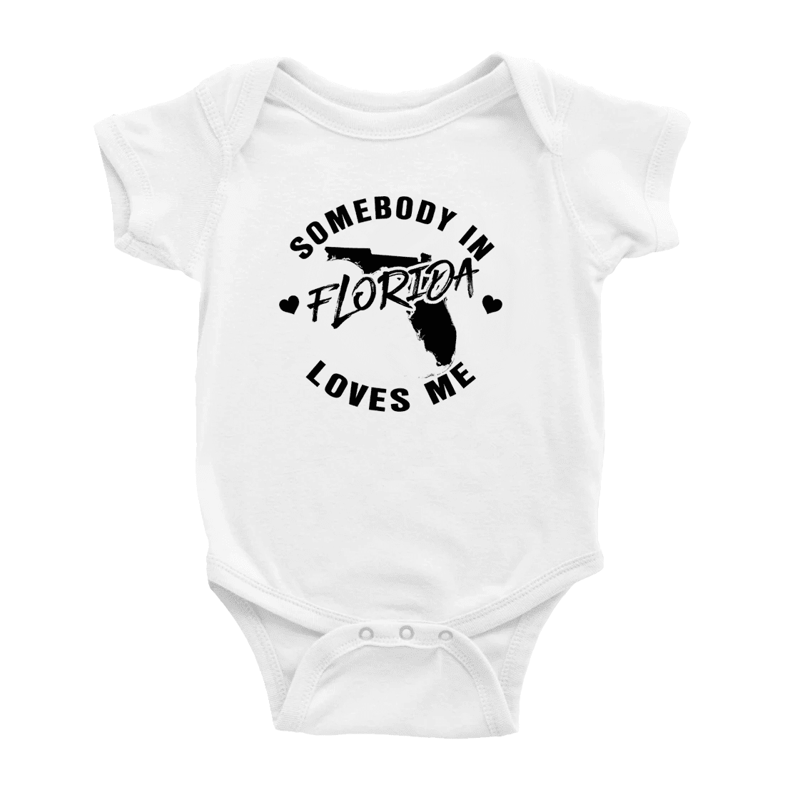 Somebody in Florida Loves Me Cute Baby Bodysuit 12-18 Months - Walmart.com
