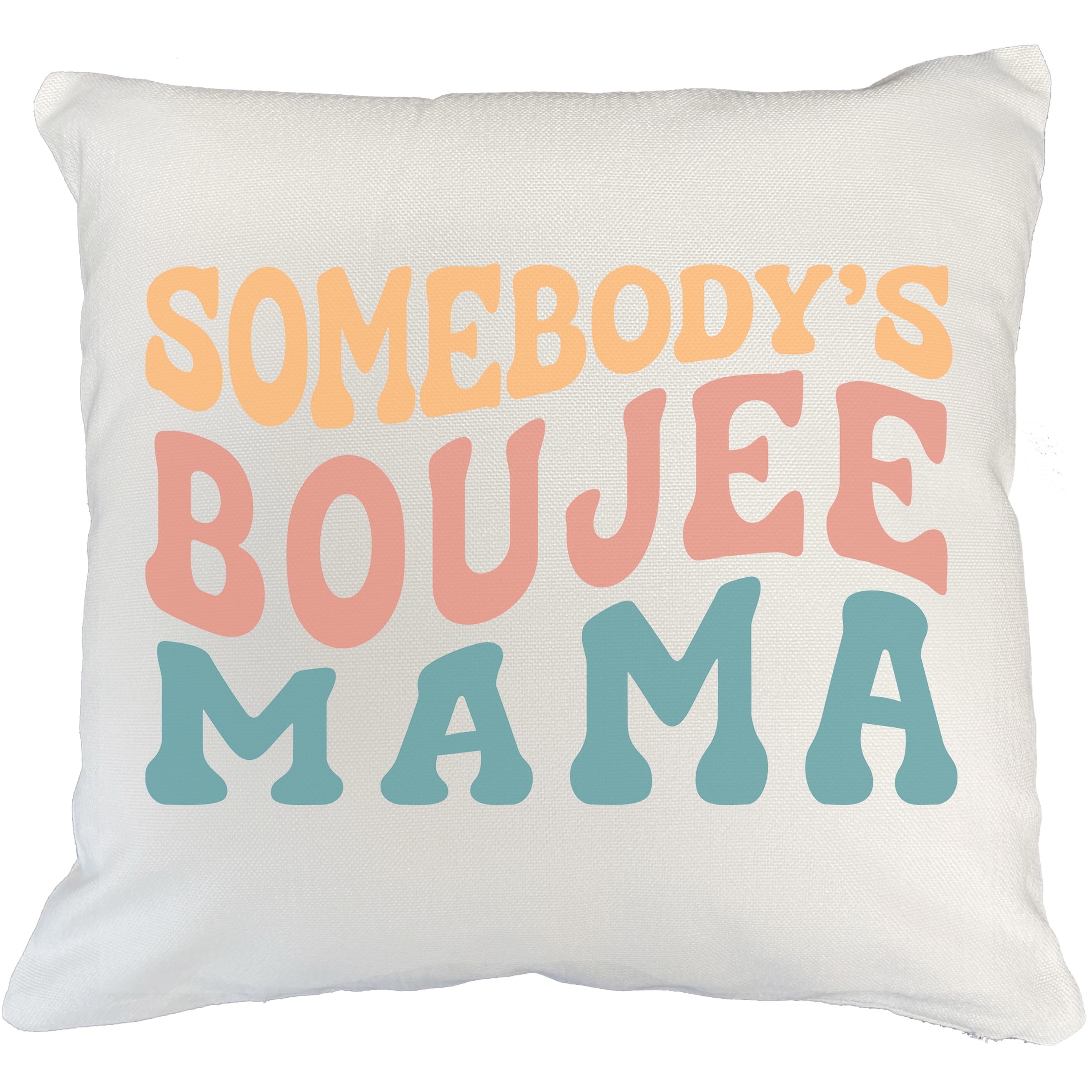Somebody's Boujee Mama, Gen Z Mom Quote, Groovy Retro Wavy Text Merch ...