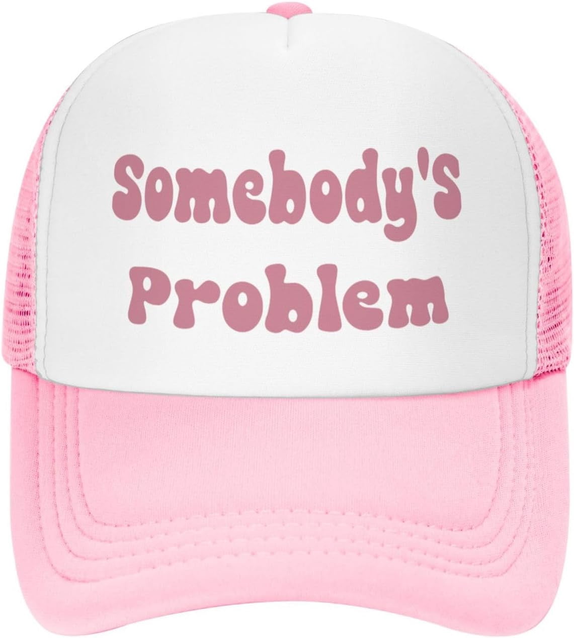 Somebody's Problem Trucker Cap - Funny Trucker Hat for Women and Men ...