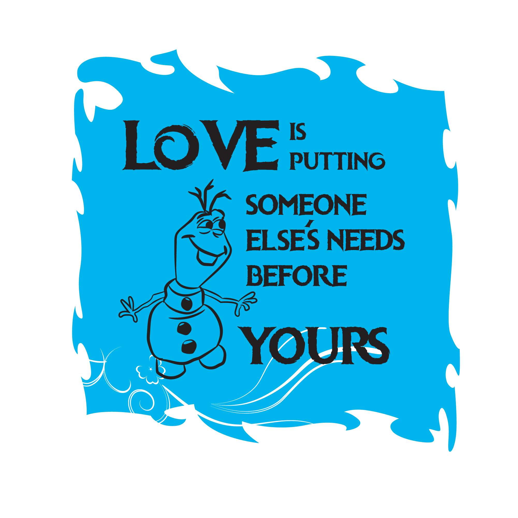 Someone Else'S Needs Before Yours Selfless Love Inspirational Quote ...