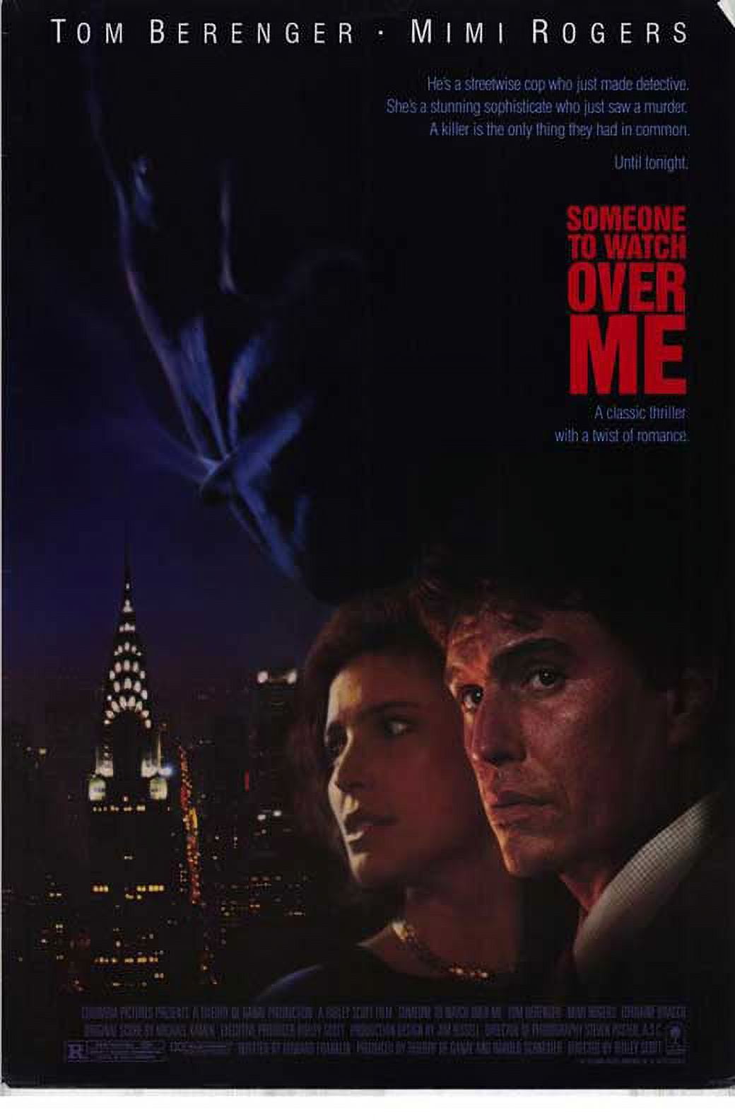 Someone to Watch Over Me - movie POSTER (Style B) (27" x 40") (1987 ...