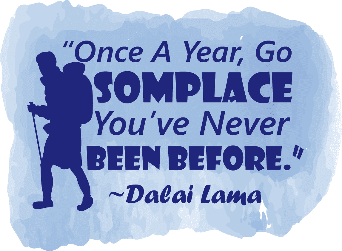 Someplace You've Never Been Before Quote Mantra Life Positive Sayings ...