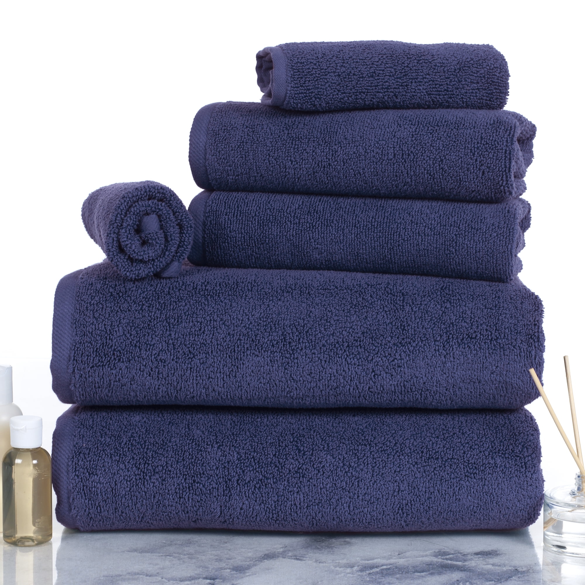 Free Shipping! Somerset Home 6-Piece Plush Absorbent Cotton Bath Towel ...