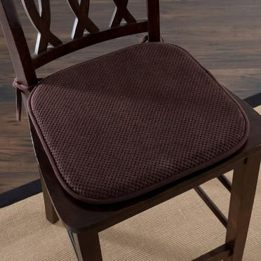 Aria Memory Foam Non-Slip Chair Cushion Pad with Ties 12 Pack - Multi ...