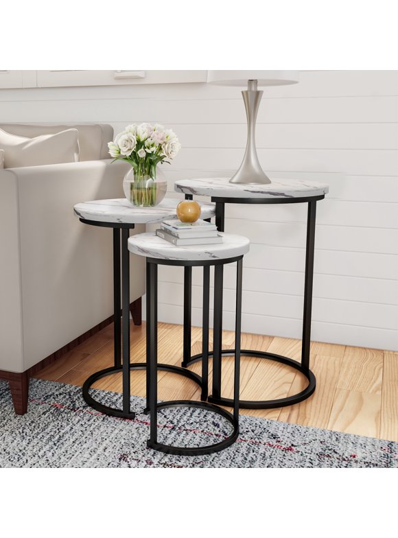 Marble End Tables in End Tables - Walmart.com