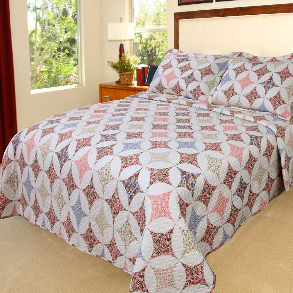 Somerset Home Printed Charlotte Quilt Bedding Set - Walmart.com
