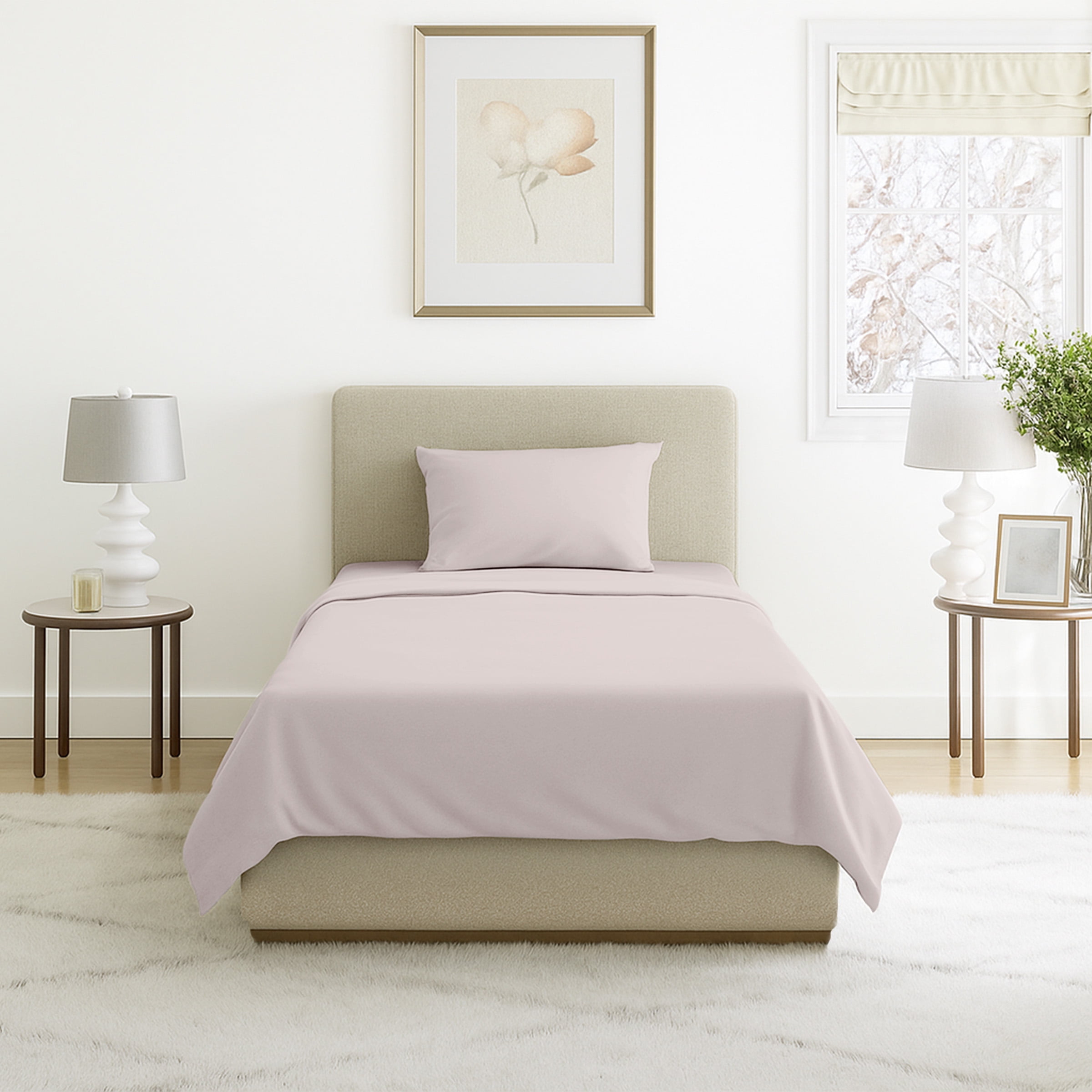 Walmart Somerset Home Series 1200 3 Piece Twin Sheet Set - Walmart.com