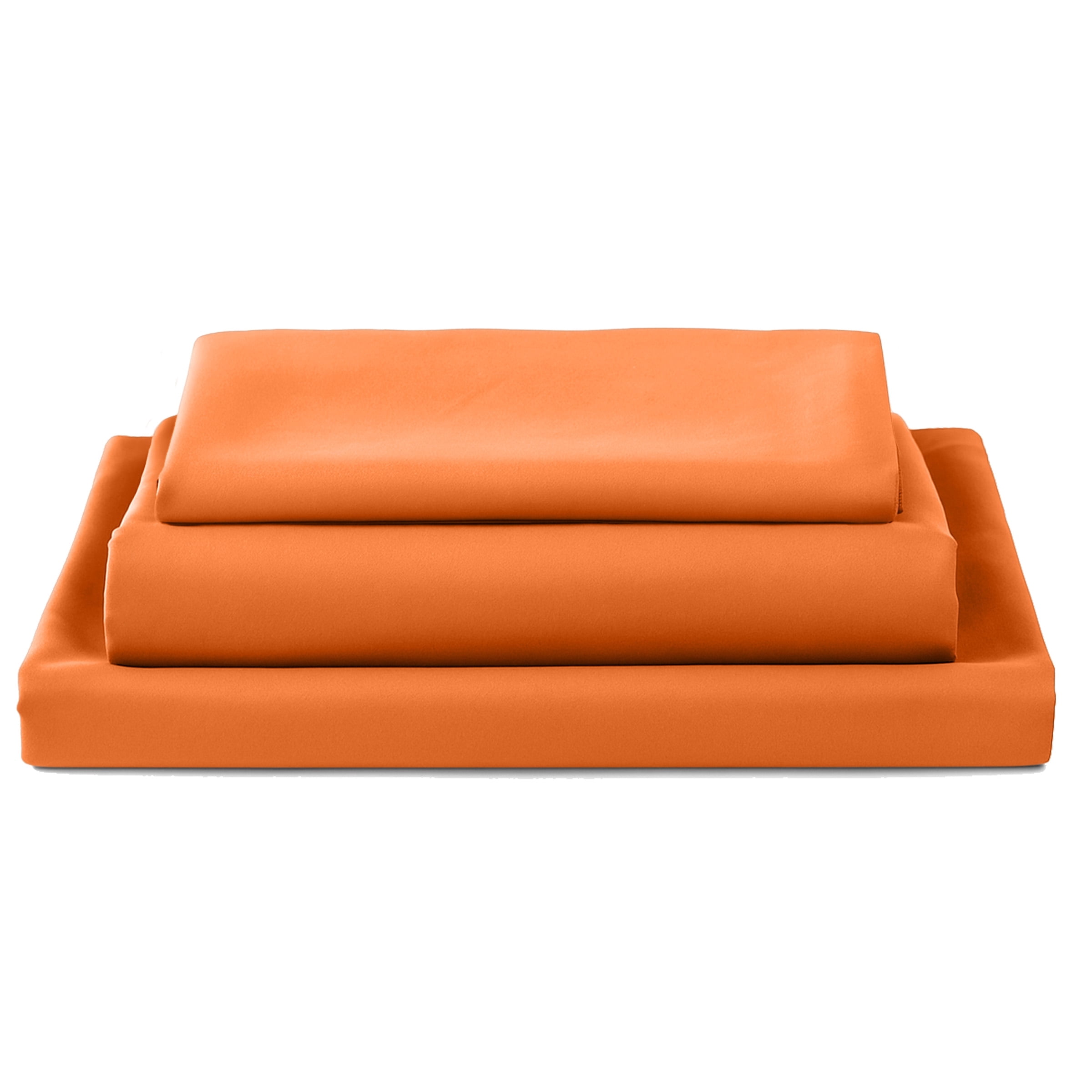 Somerset Home 3-Piece Microfiber Twin Sheet Set, Rust - Walmart.com