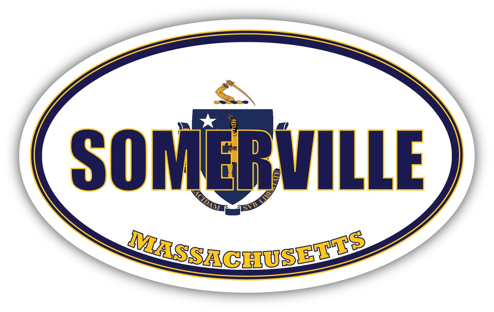 Somerville City Massachusetts State Flag | MA Flag Middlesex County ...