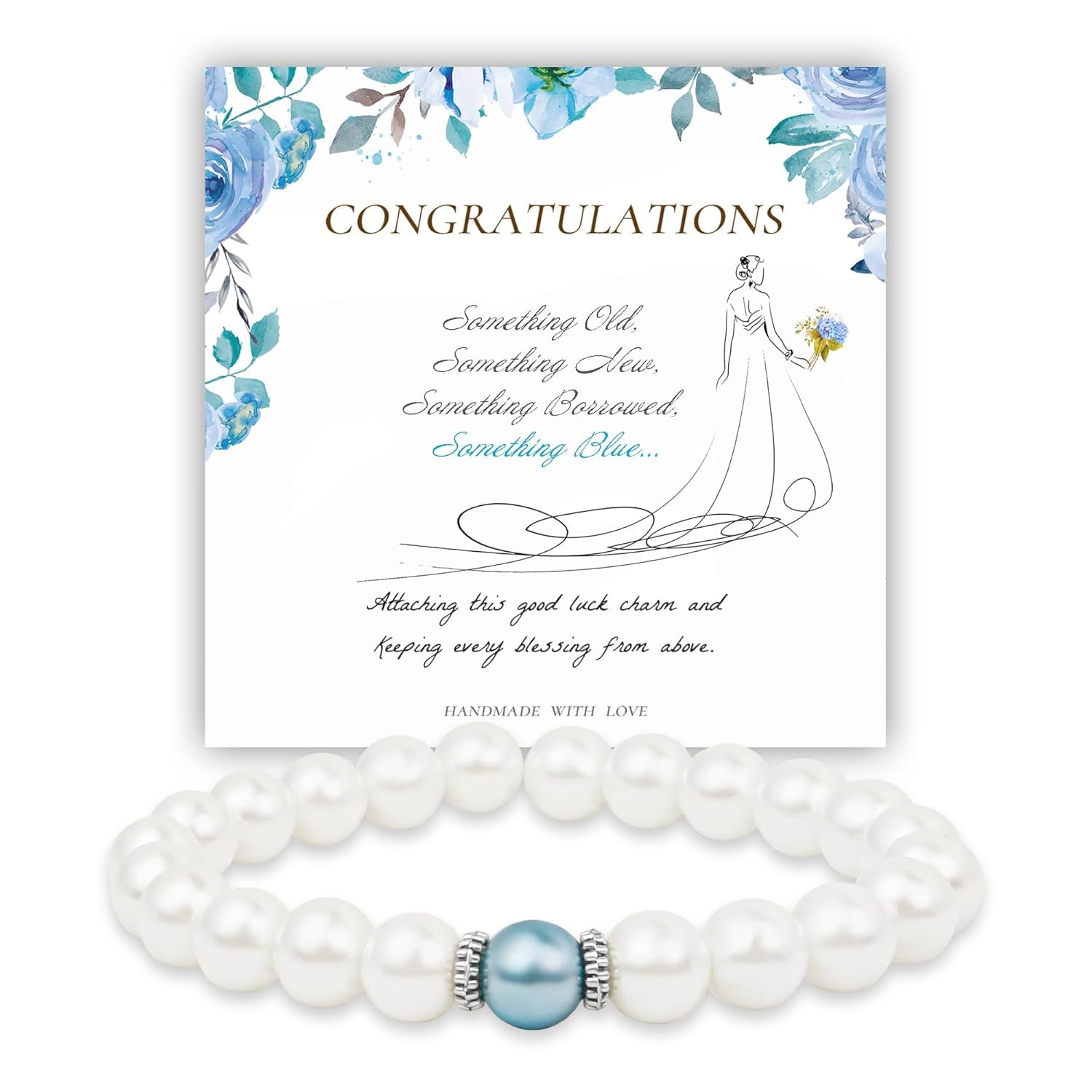 Something Blue Gift for Bride, Bridal Shower Gifts for Bride to be ...