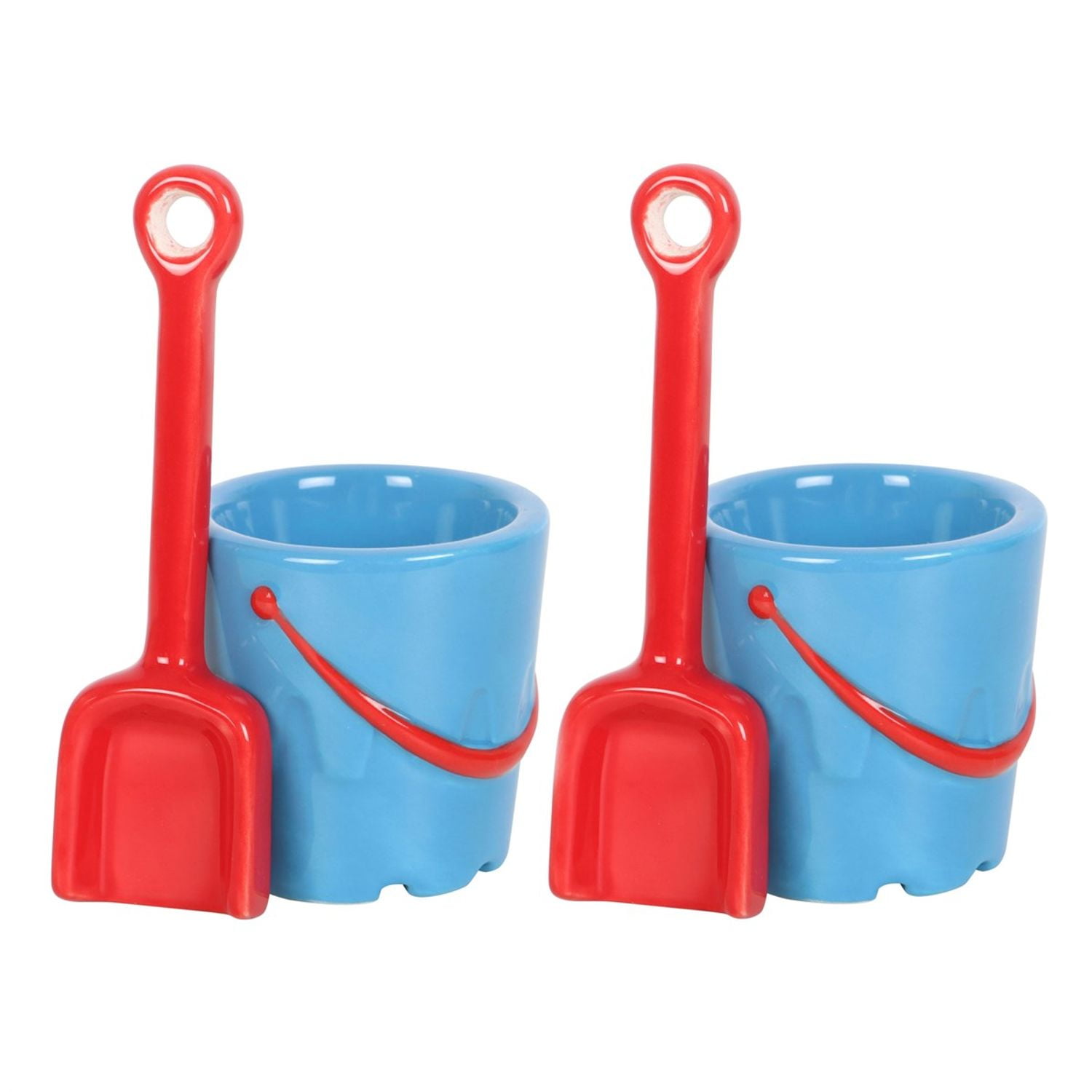 Something Different Ceramic Bucket Egg Cup Set (Pack of 2) - Walmart.com