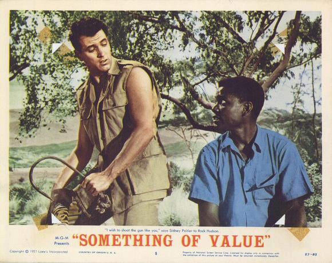 Something Of Value - movie POSTER (Style H) (11" x 14") (1957 ...