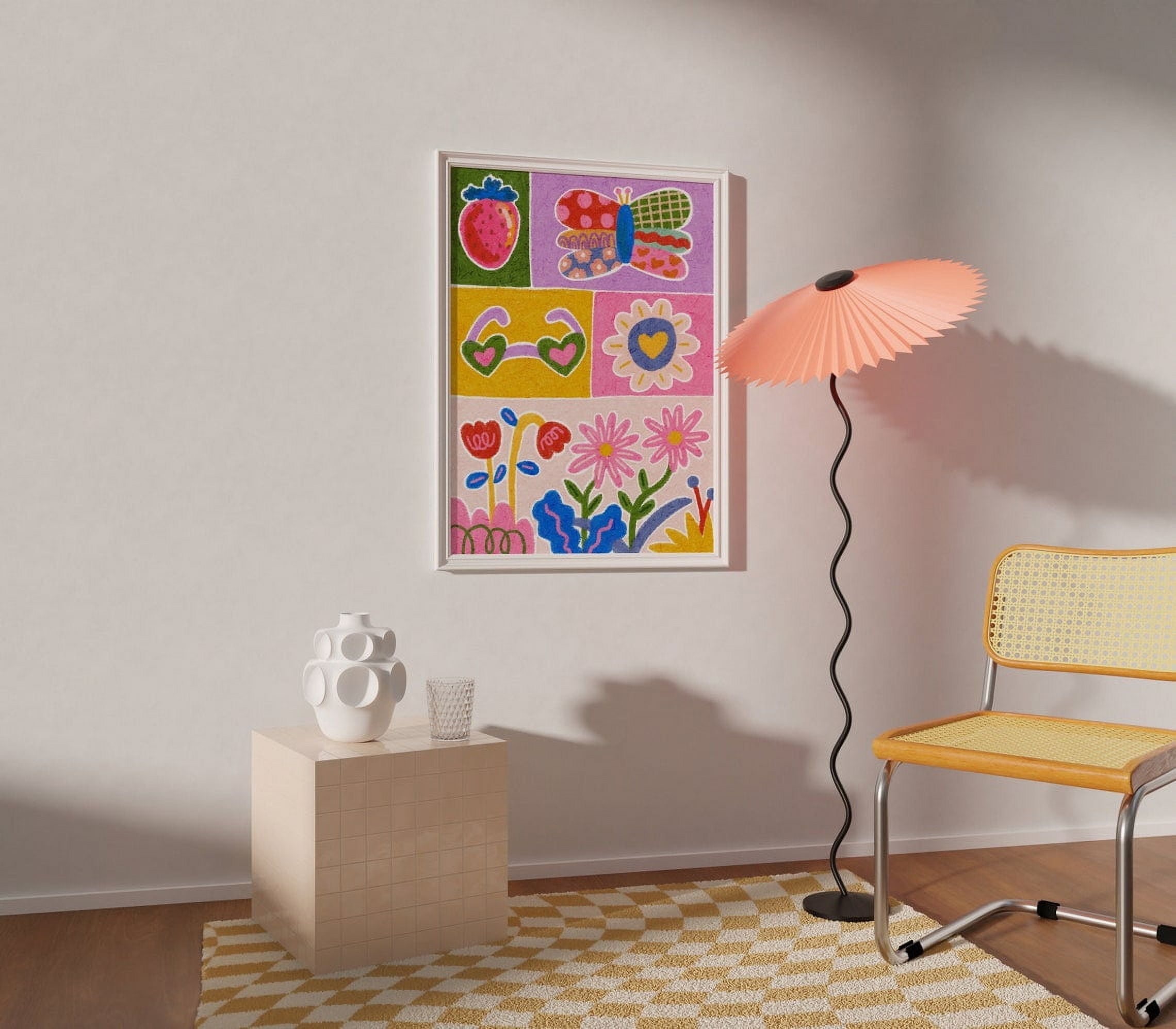 Something Pretty Wall Art, Colorful Wall Art, Nursery Wall Art, Acrylic ...