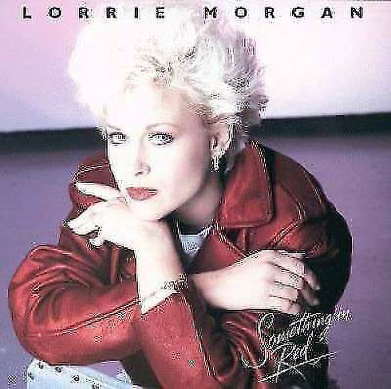 Pre-Owned Something in Red by Lorrie Morgan (CD, Apr-1991, RCA ...