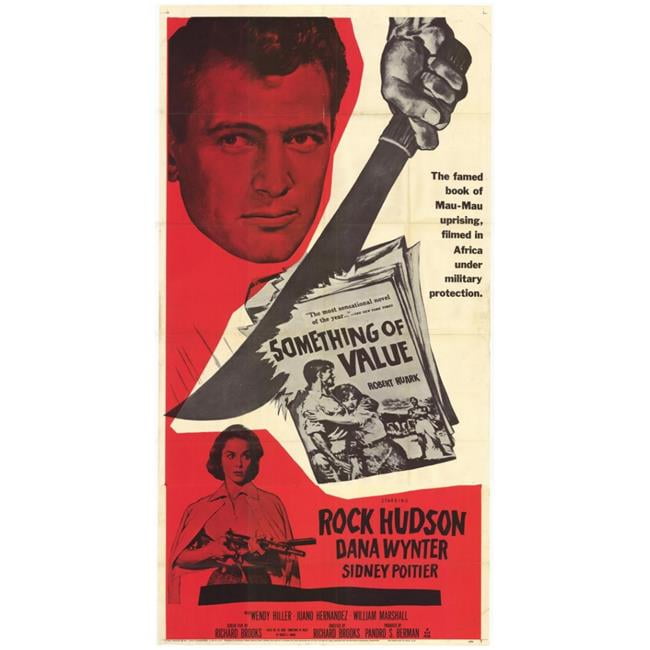 Something of Value Movie Poster - 27 x 40 in. - Walmart.com