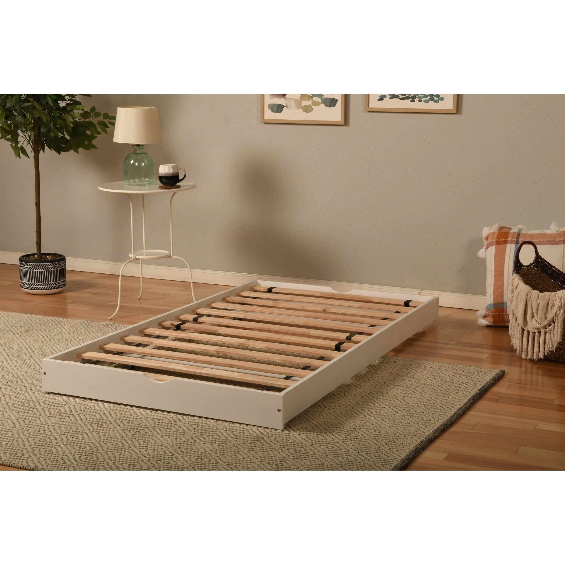 Somette Boho Pop Up Bed White - Walmart.com