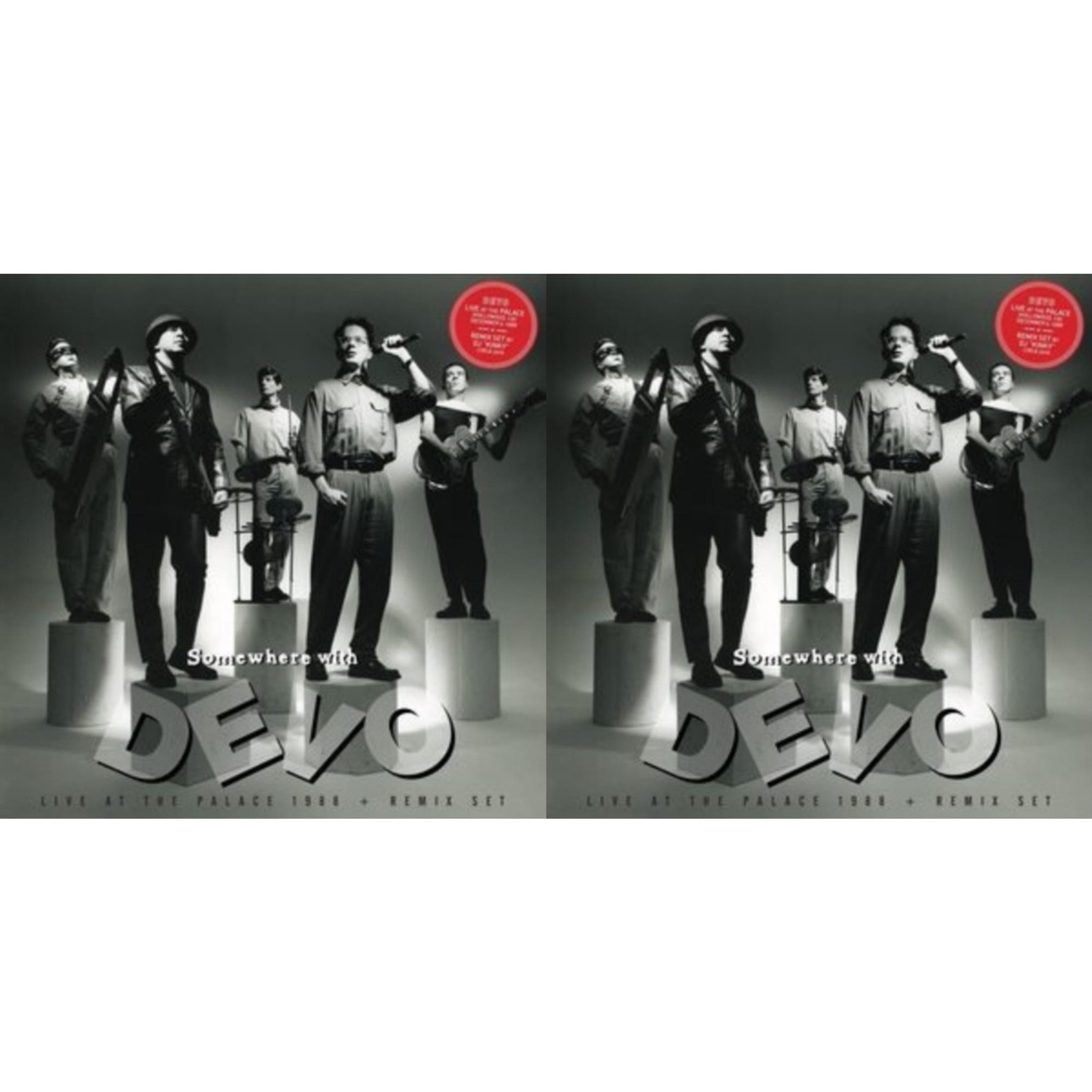 Somewhere With Devo (Red LP Vinyl) & Somewhere With Devo (Yellow LP ...