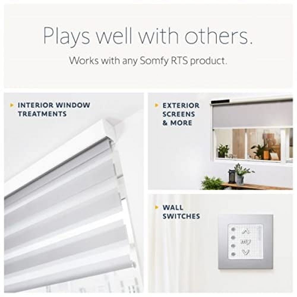 Somfy New 5 Channel Remote Control RTS (1800139) Situo Home Automation ...