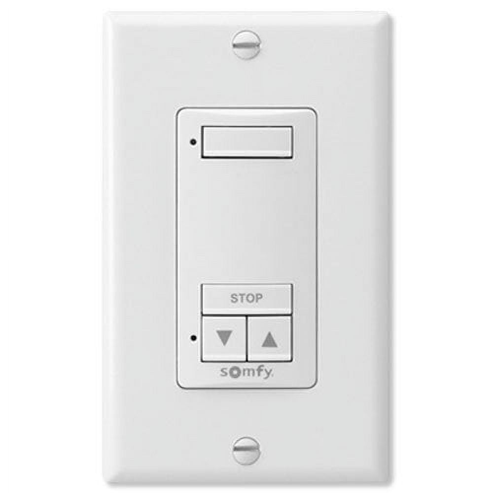 Somfy SO181089x-SO1810897 DecoFlex Wirefree RTS Wall Switch44; 1 ...
