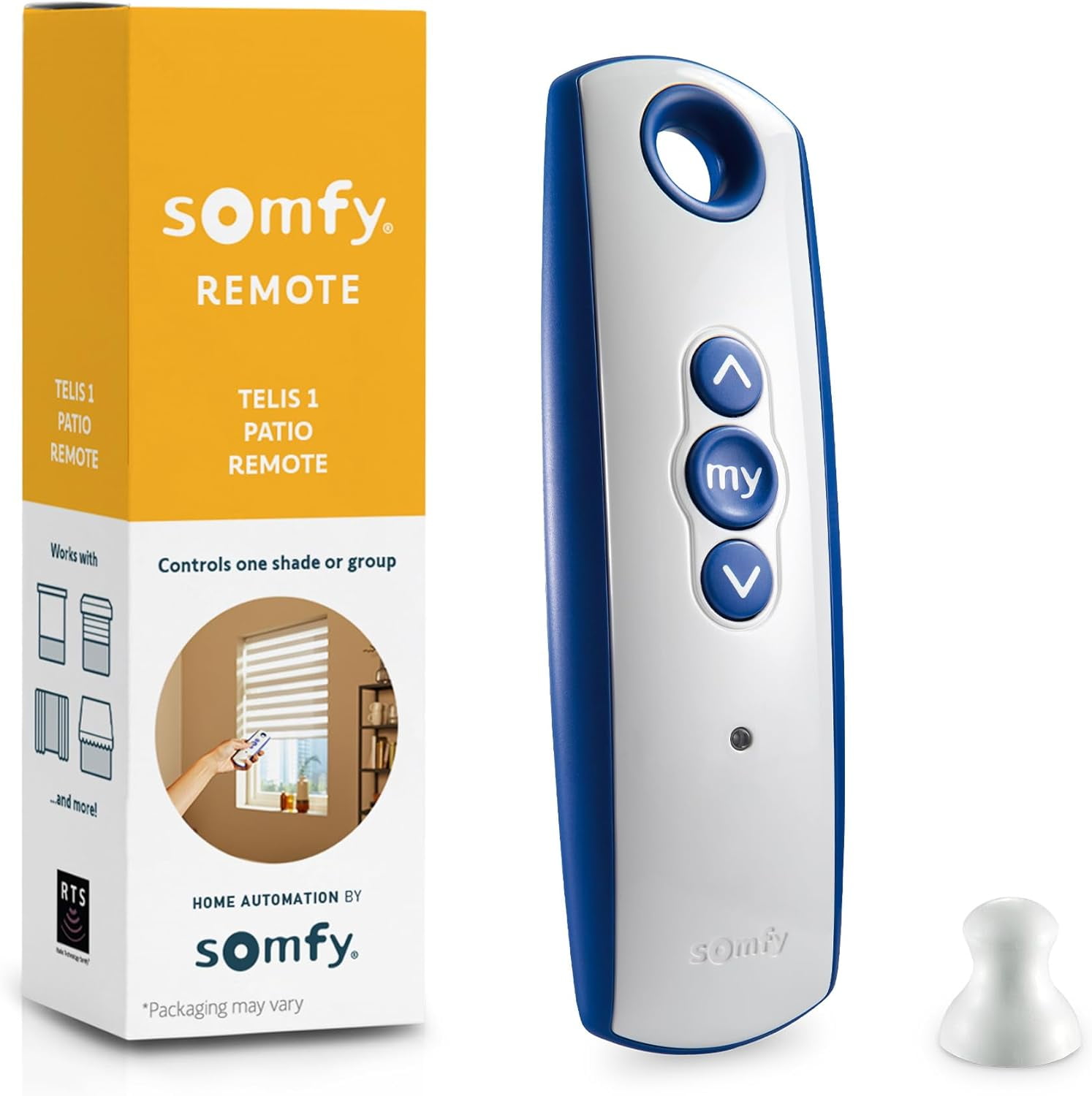 Somfy Telis 1 RTS Patio Remote - Single Channel - Handheld Addition or ...