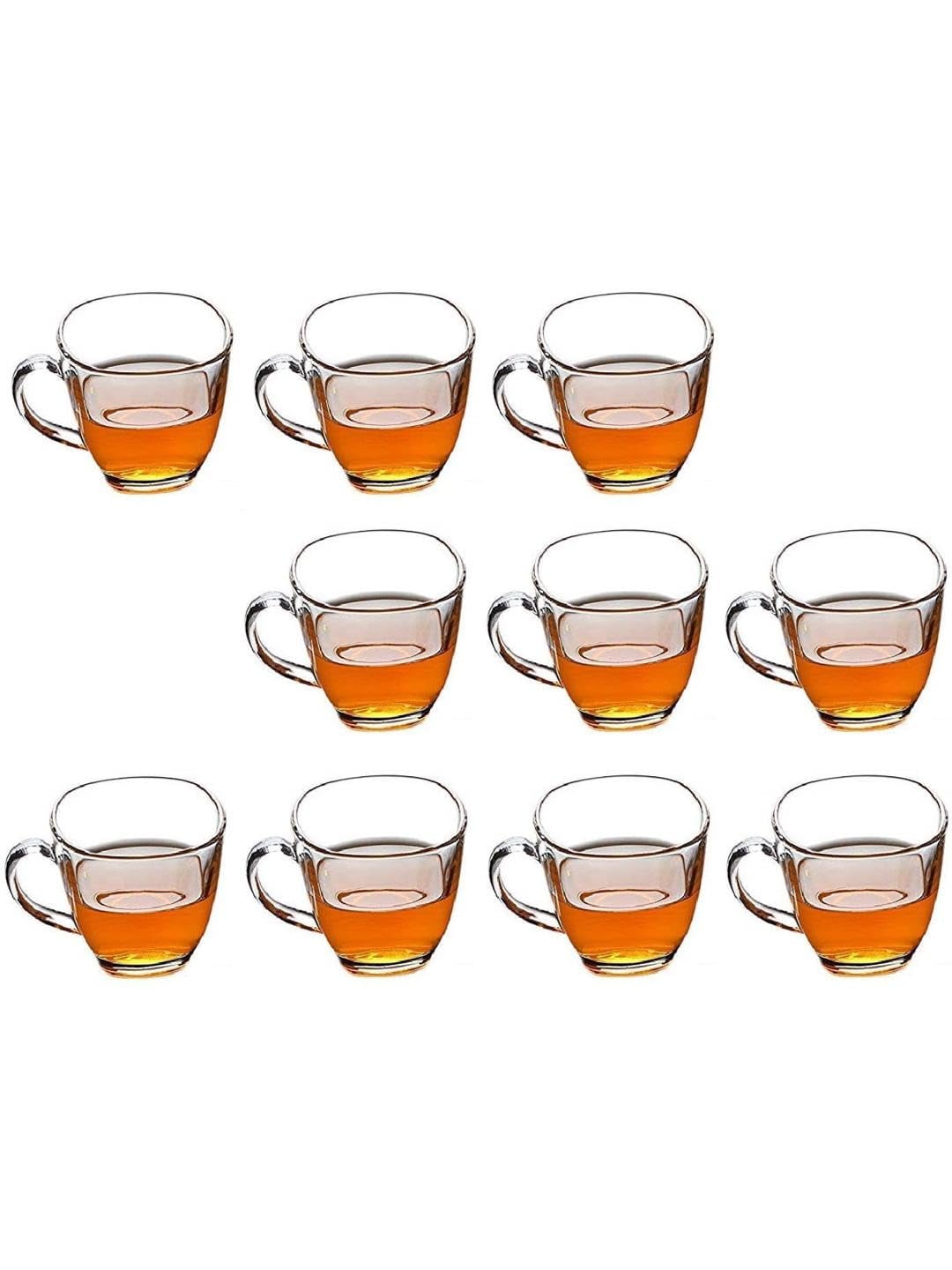 Somil Clear Glass Coffee Tea CupMug 100 Ml Enjoy Your Drink in Style ...