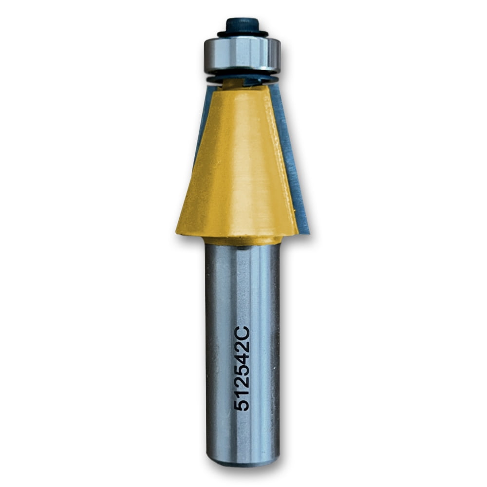 Sommerfeld Chamfer Router Bit Tool w/Bearing15CA,1CD,7/8CL,2-7/8OL,1 ...