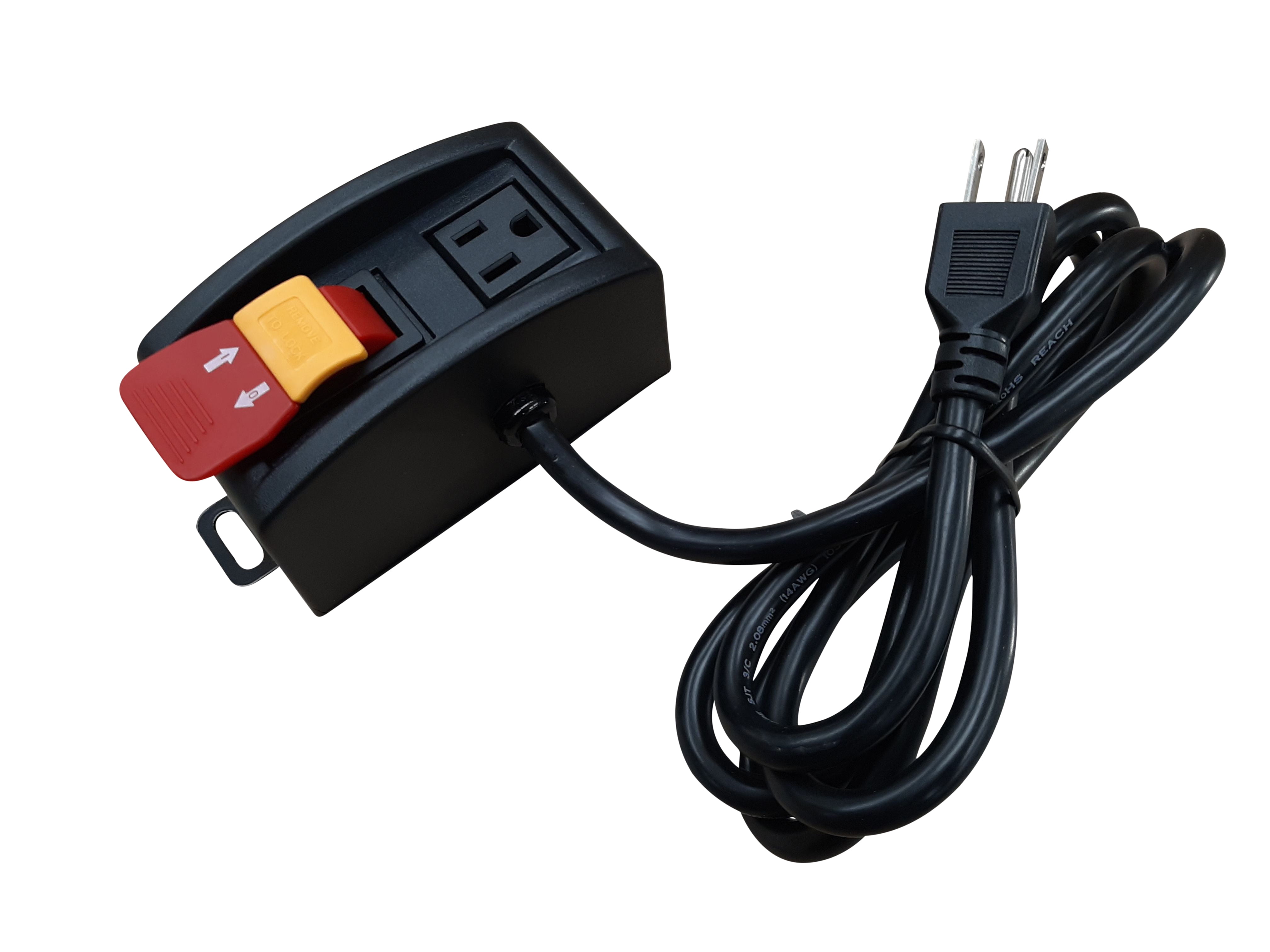Sommerfeld Tools 15 AMP 110 Volt Remote ON and OFF Safety Switch for ...