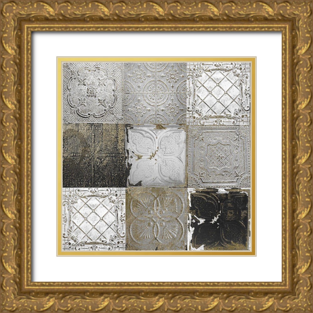 Sommers, Mindy 15x15 Gold Ornate Wood Framed with Double Matting Museum ...