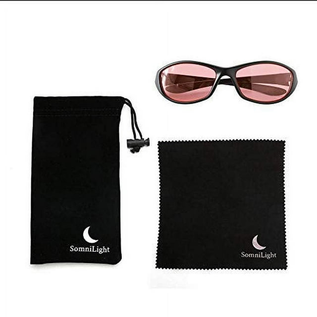 SomniLight FL-41 Light Sensitivity Glasses for Florescent Light ...