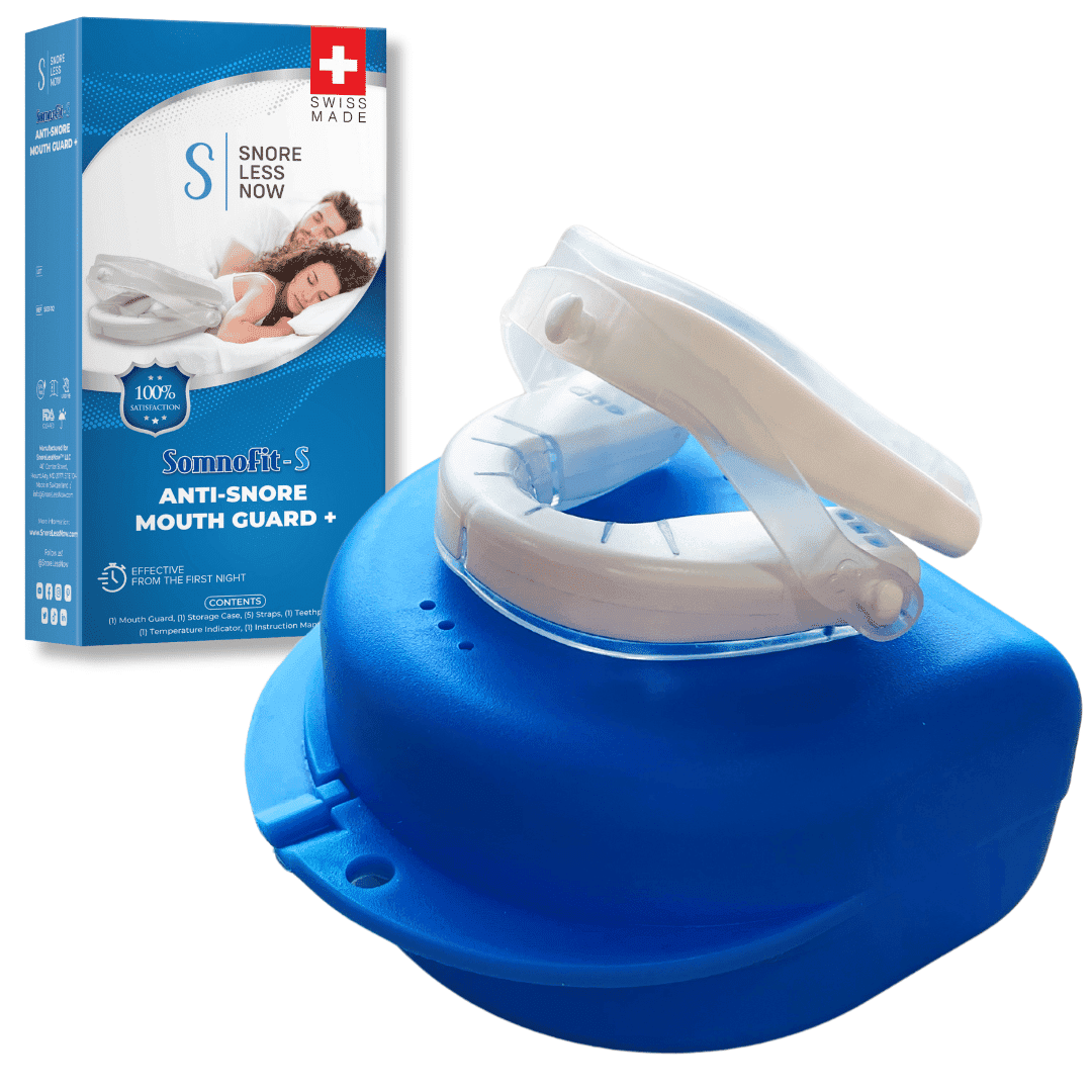 SnoreLessNow Somnofit-S Adjustable Anti-Snore Mouth Guard, Swiss Made ...