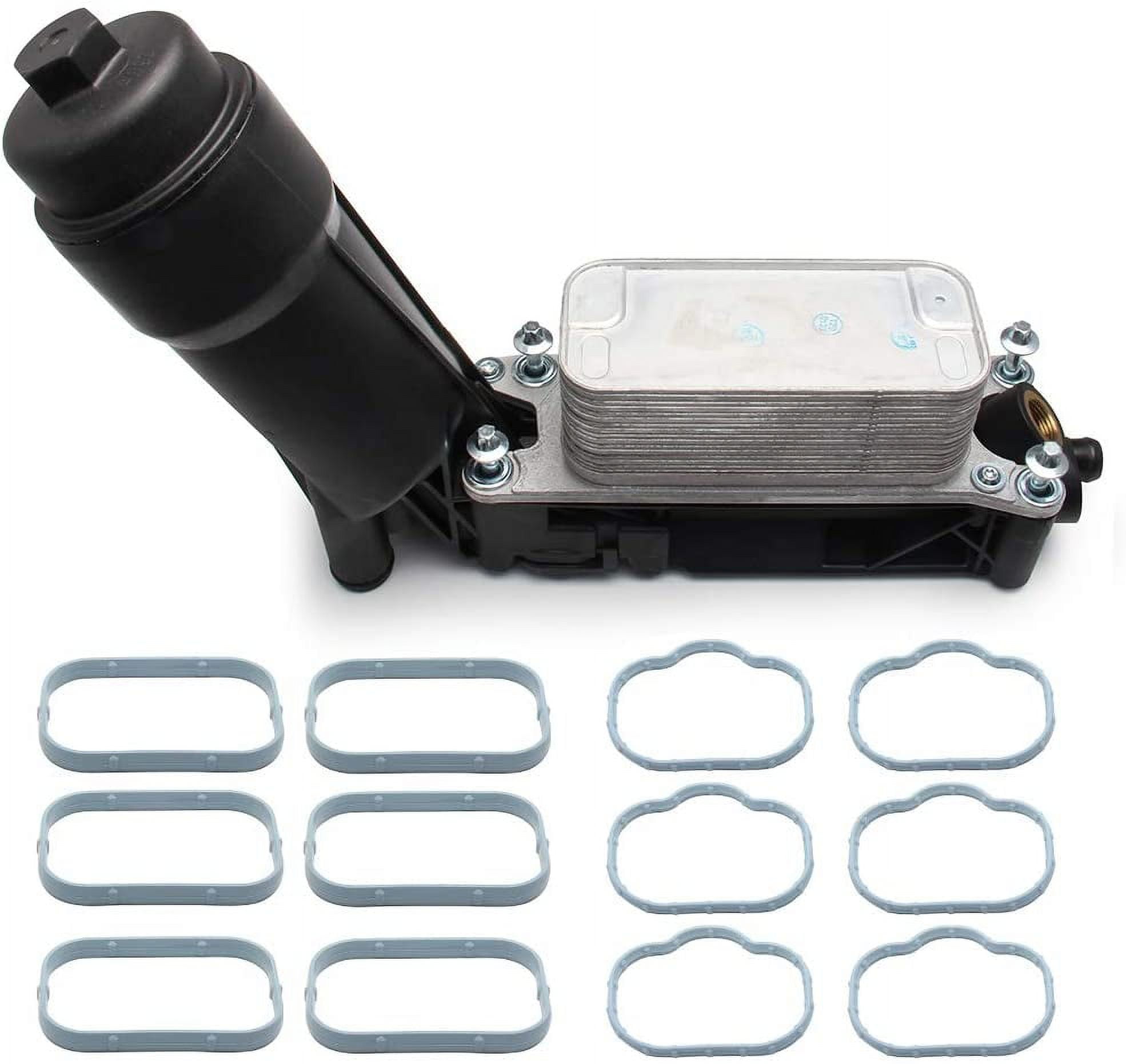 Somusen Engine Oil Filter Housing with Oil Cooler Sensors Gaskets ...
