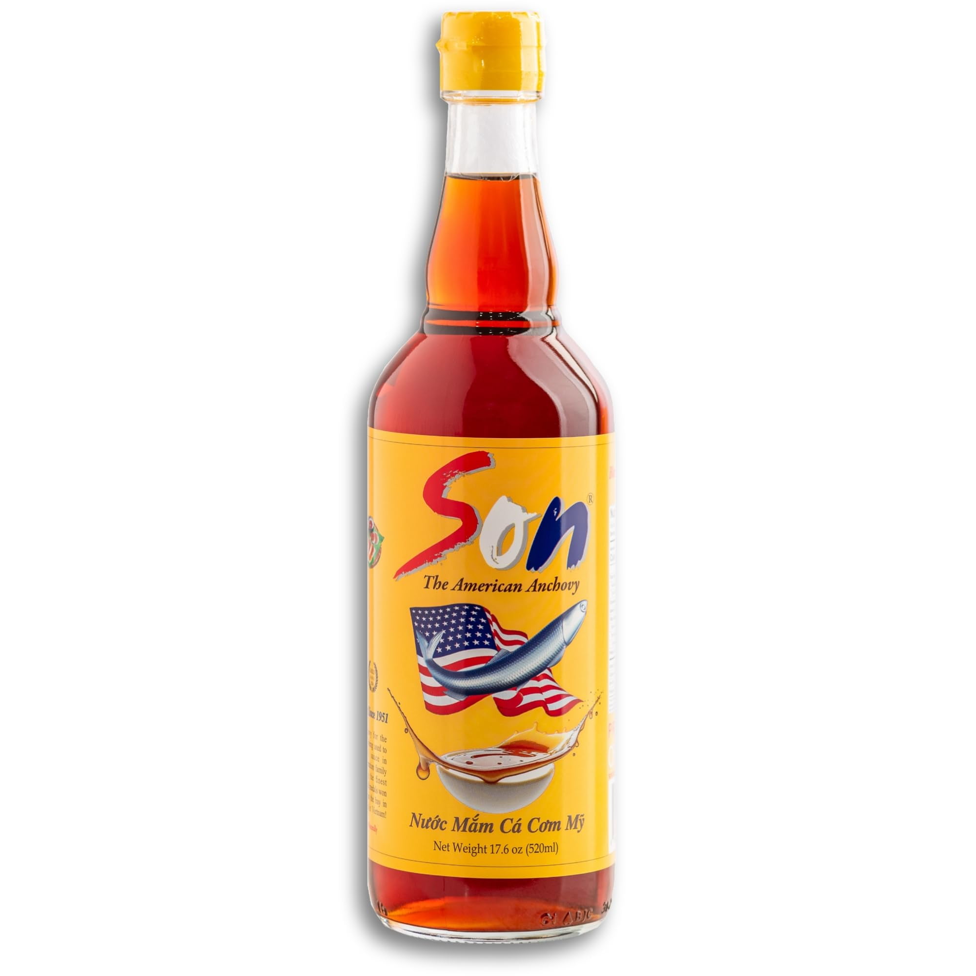 Son Fish Sauce The American Anchovy 1 Year Aged 17.6 fl oz Artisanal ...