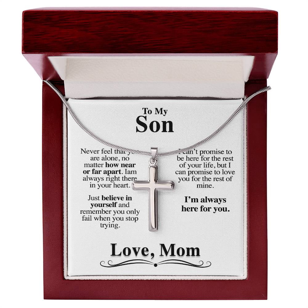 For My Son Gift, Mother Son Gifts, Sentimental Gift For My Son ...