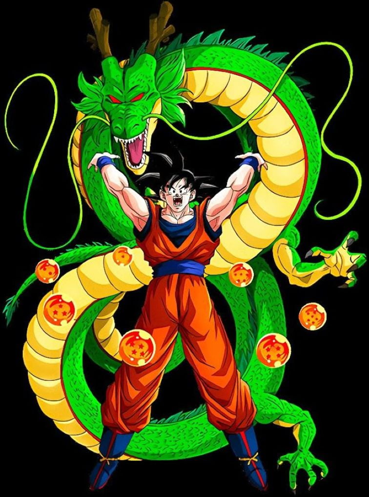 Son Goku 5D Diamond Painting Full Drill Animation Diamond Art for ...