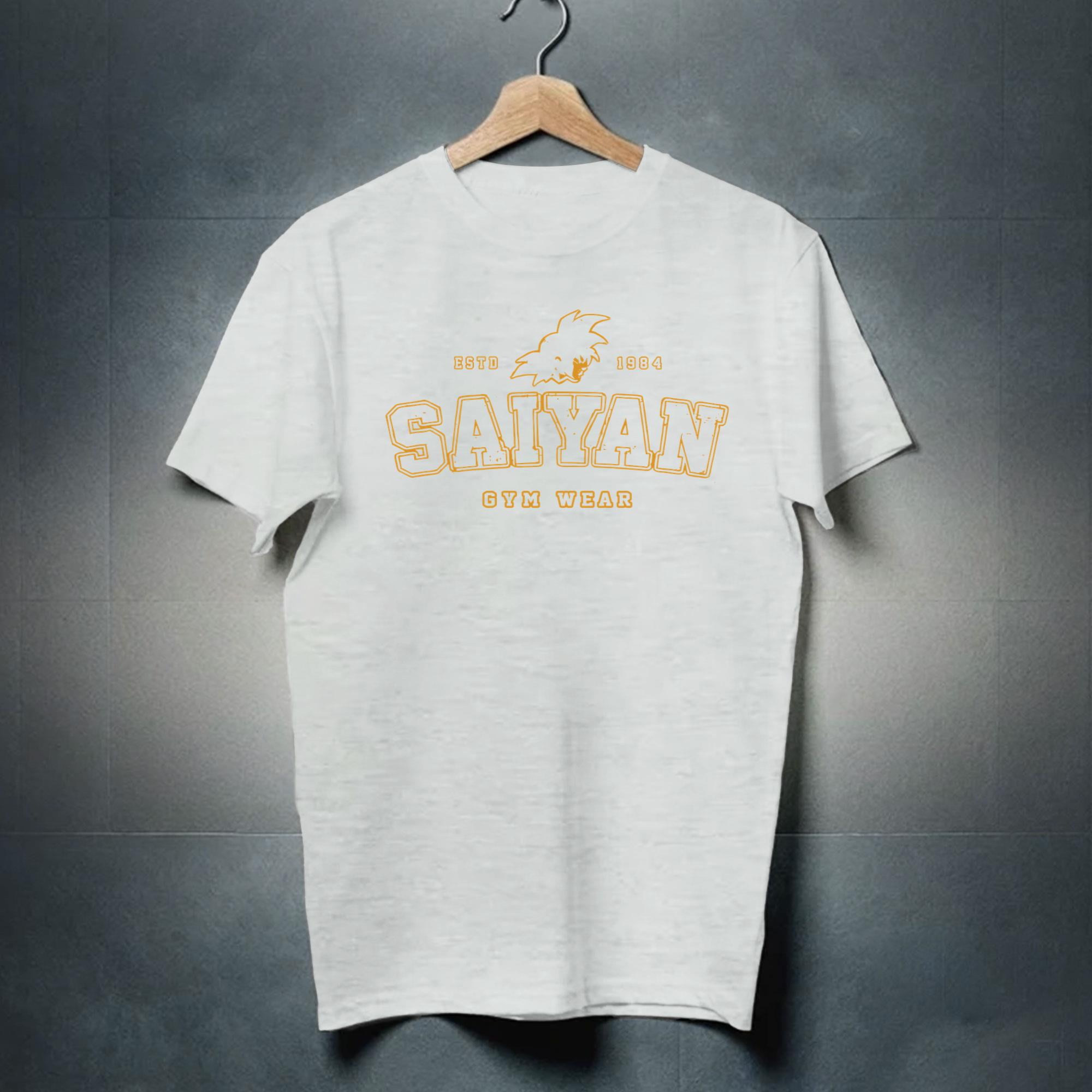 Son Goku Saiyan Gym T-Shirt ,Manga,DBZ,Comic,Super Saiyajin,Muten ...