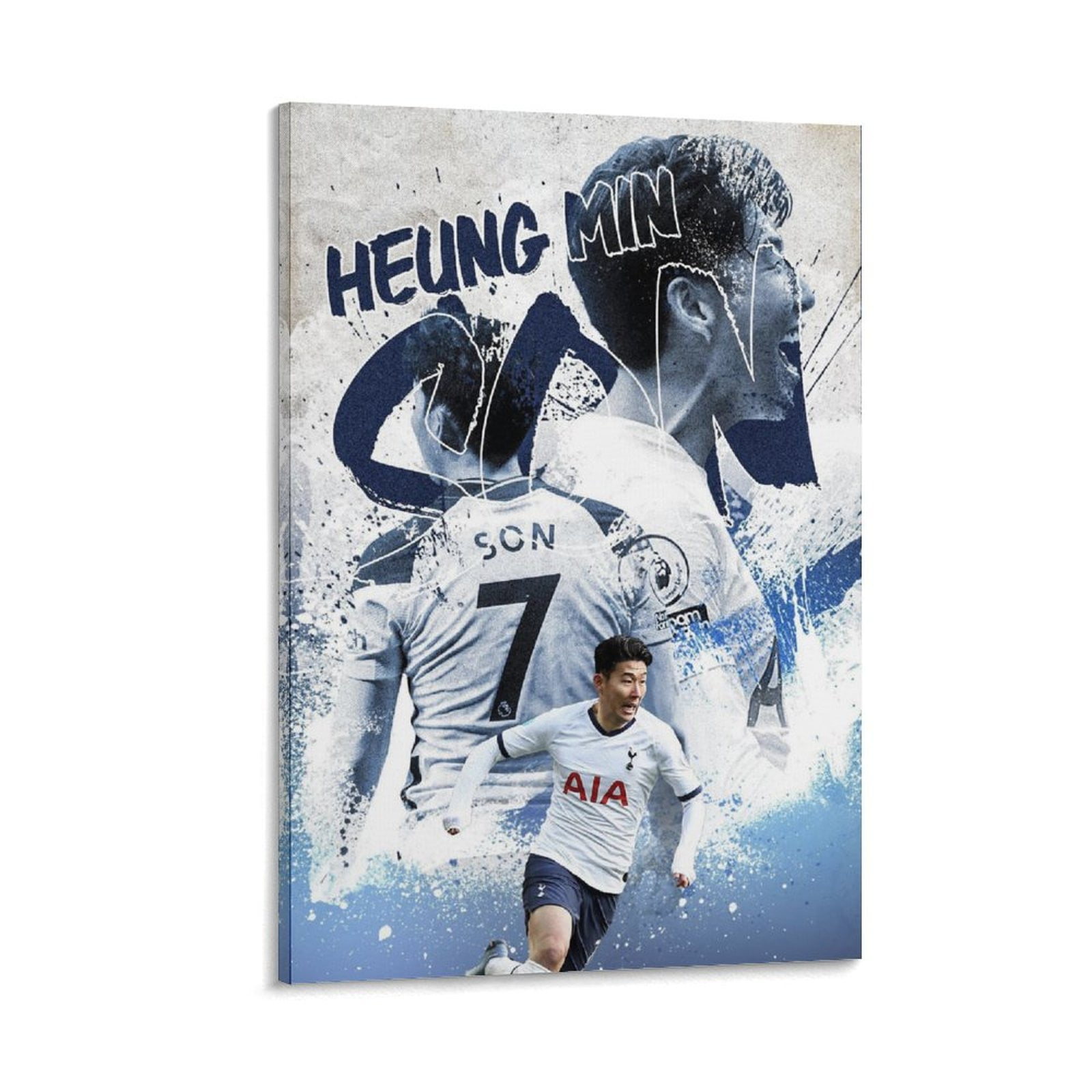 Son Heung Min Picture Football Star Poster Print Football Player Print ...