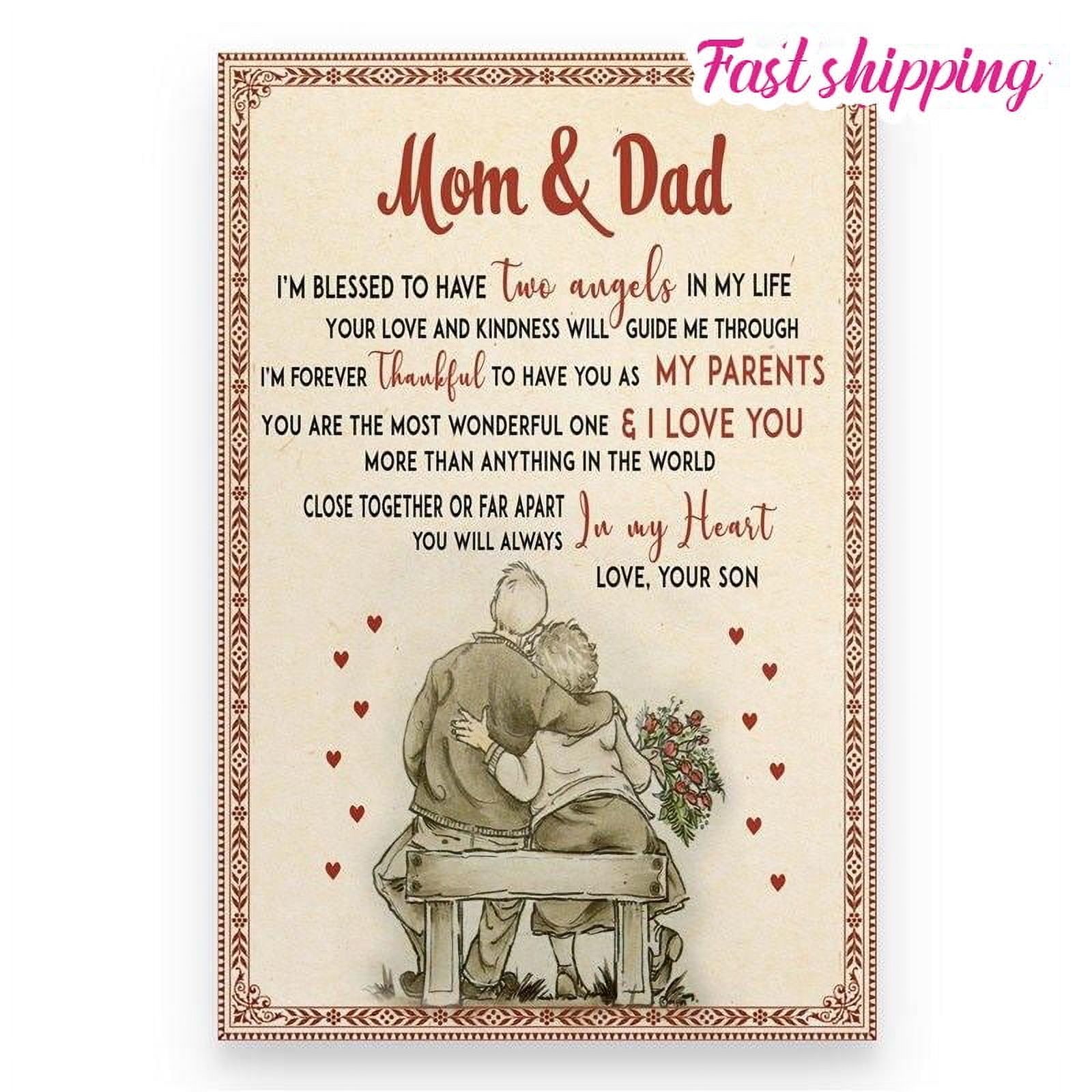Son To Mom And Dad Im Blessed To Have Two Angels In My Life Your Love ...