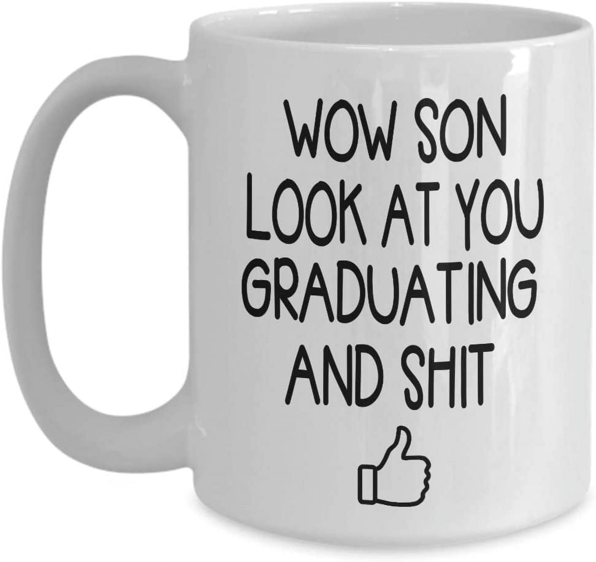 Son graduation Coffee Mug Gift Idea For Men Women Him Her, son graduate ...