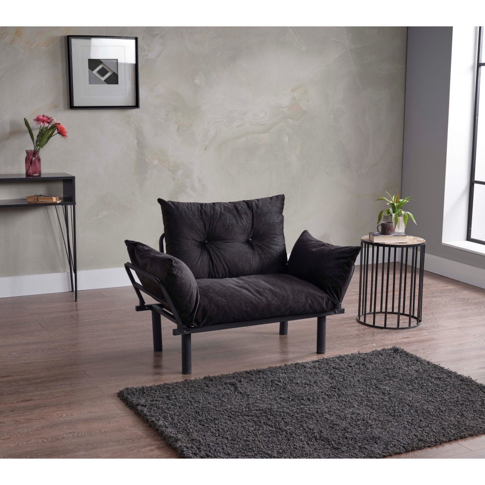 Sona Futon Love Seat 19237 - Walmart.com