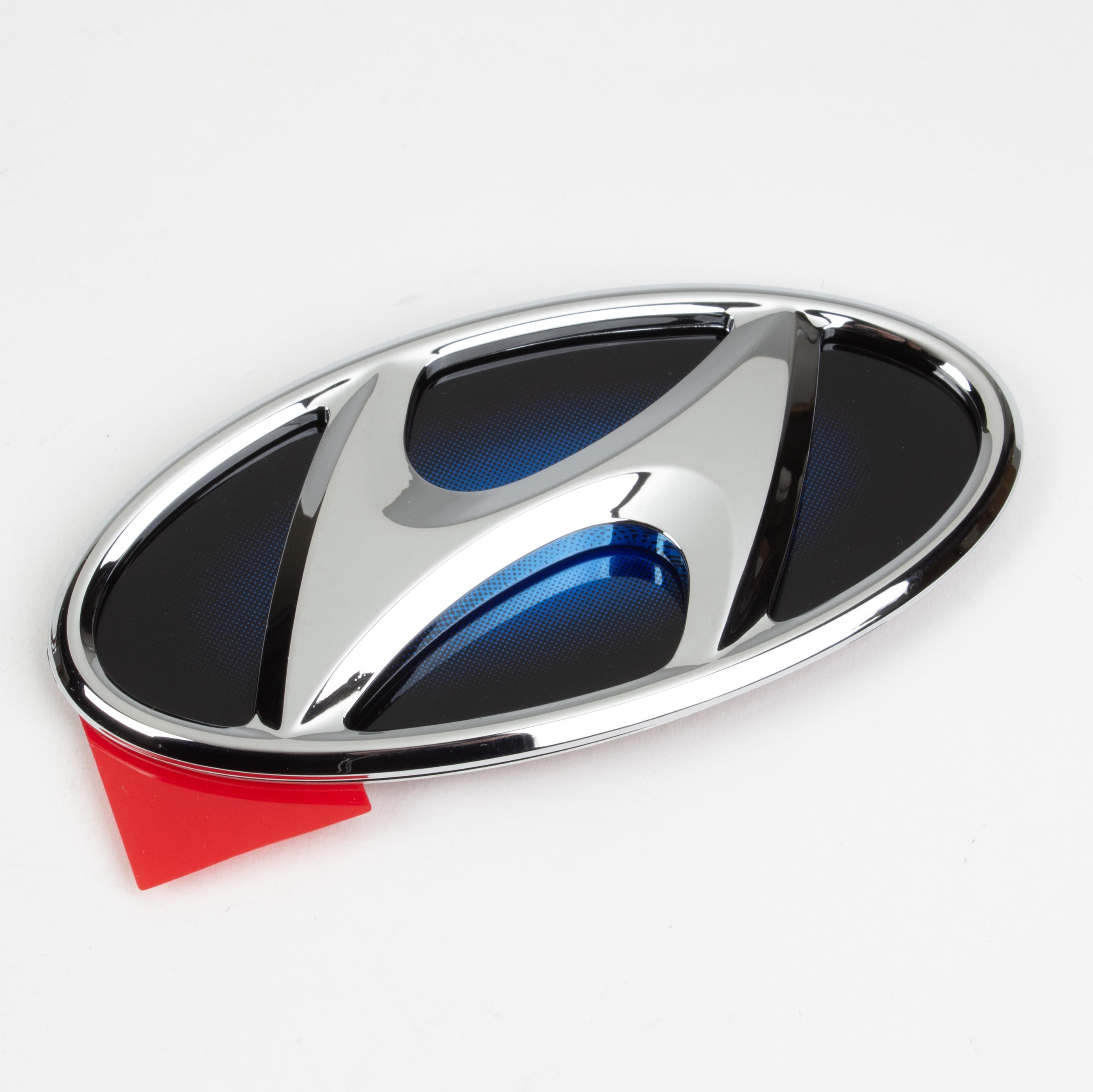 Sonata Hybrid Chrome/Blue Trunk Emblem GENUINE OEM 86300 4R100 for ...