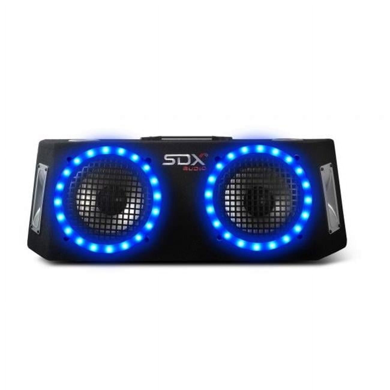 Sondpex 8 in. 2-Way Full Range LED Speaker Box with Audio Bass ...