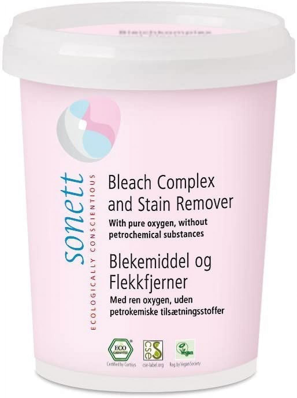 Sonett Organic Bleach Complex and Stain Remover for bleaching white ...