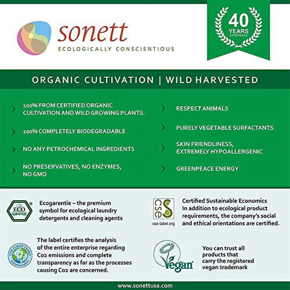 Sonett Organic Dishwashing Liquid Calendula Certified Organically Grow ...