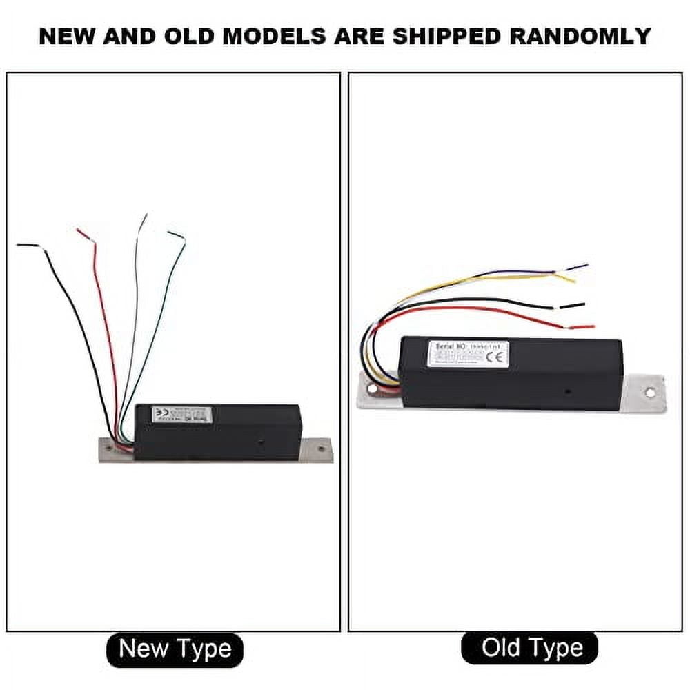 Sonew 12V/24V Electromagnetic Locks, Alluminum Single Door Electric ...