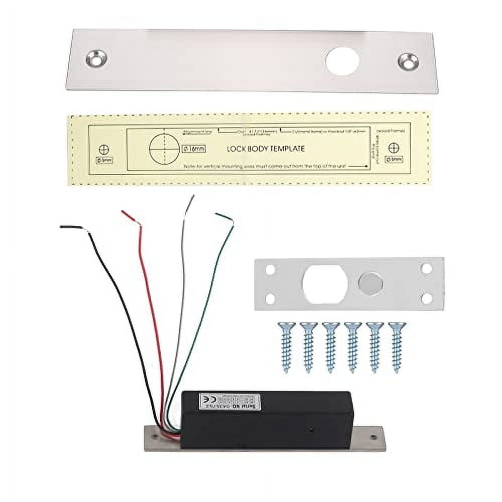 Sonew 12V/24V Electromagnetic Locks, Alluminum Single Door Electric ...