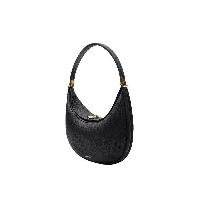 Song Mont Genuine Leather Crescent Moon Bag - Designer Shoulder Bag for ...